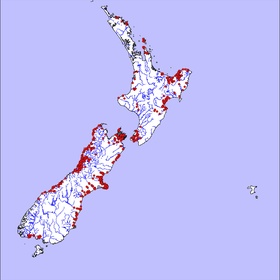 Gobiomorphus hubbsi_distribution_known.jpg | NIWA